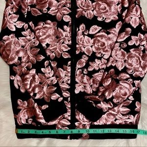 Joan Boyce | Jackets & Coats | Joan Boyce Zippered Pink Appliqu Jacket ...